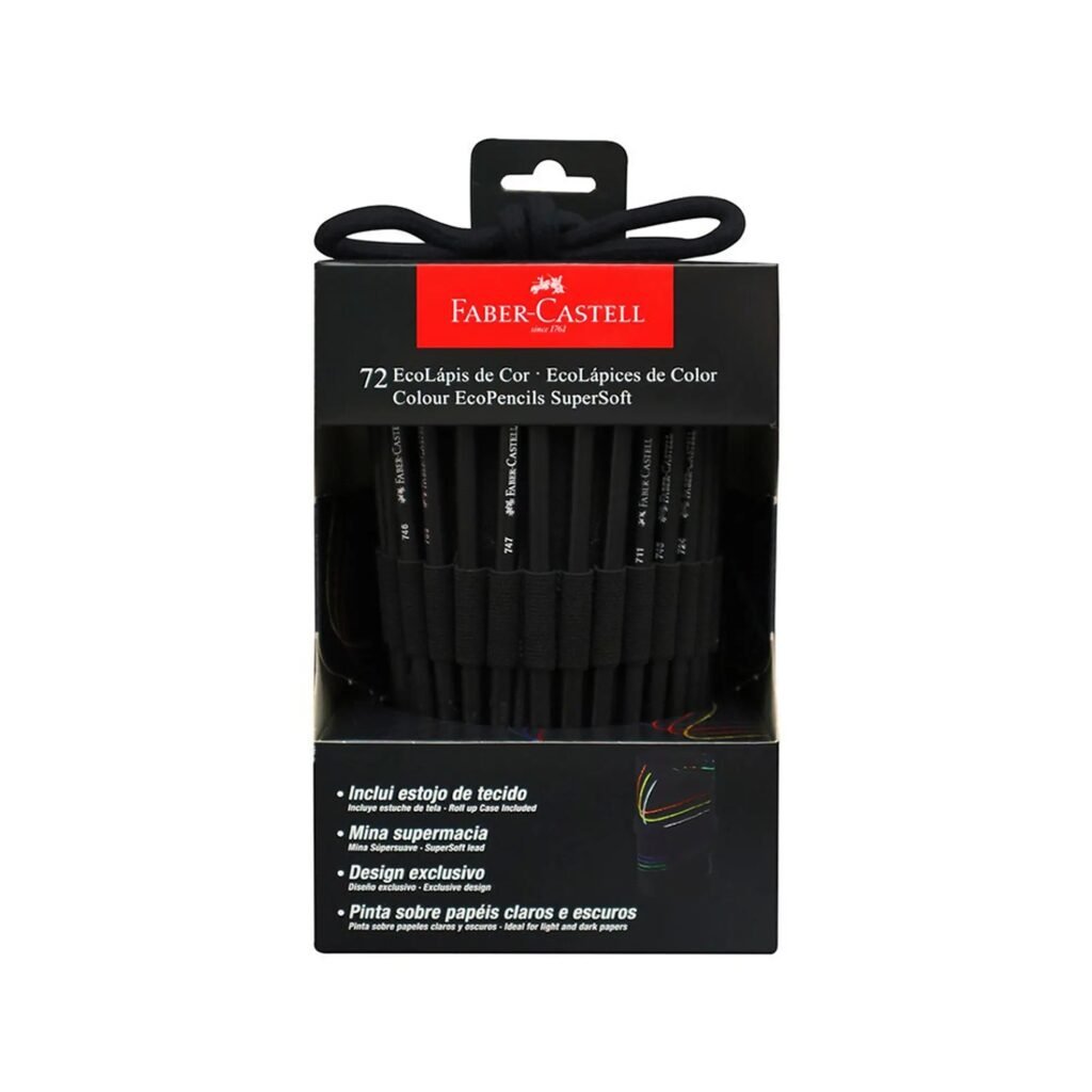 Estuche Para Lápices Supersoft Color C/72 Colores, Color Faber Castell ...